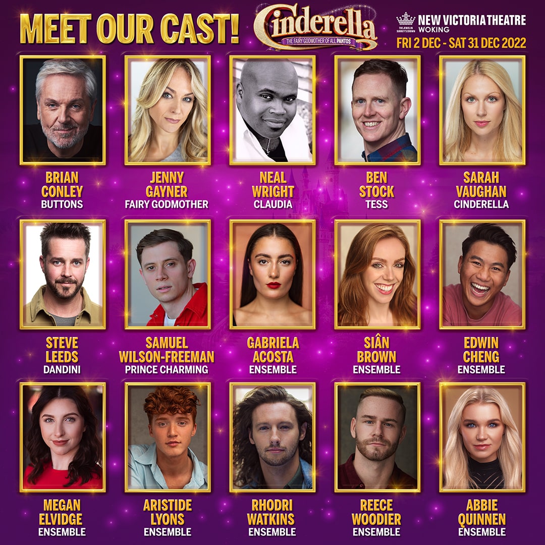 Full Casting Announcement for Woking Pantomime of Cinderella - Surrey ...