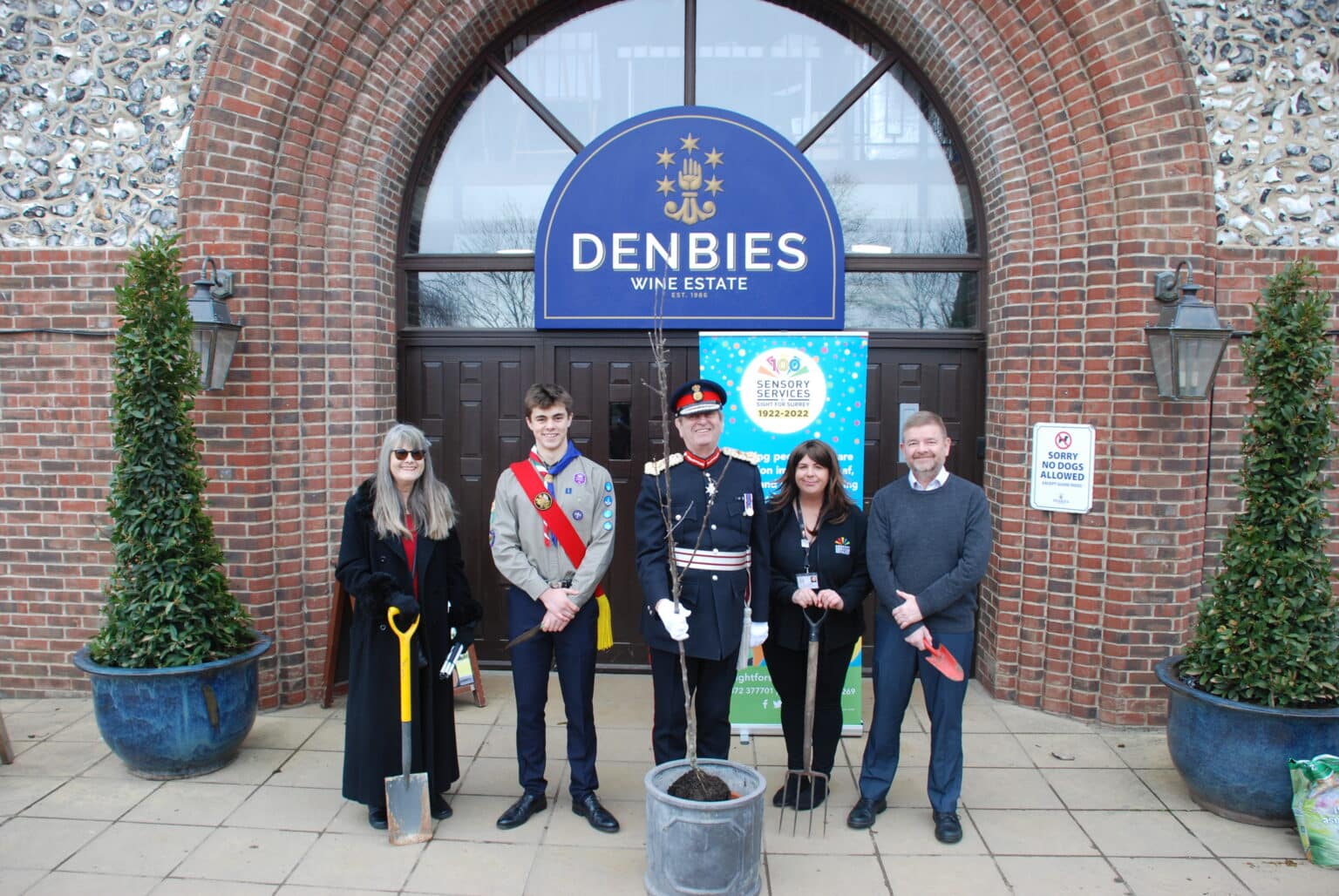 Sensory Services by Sight for Surrey Plant Trees at Denbies Wine Estate ...