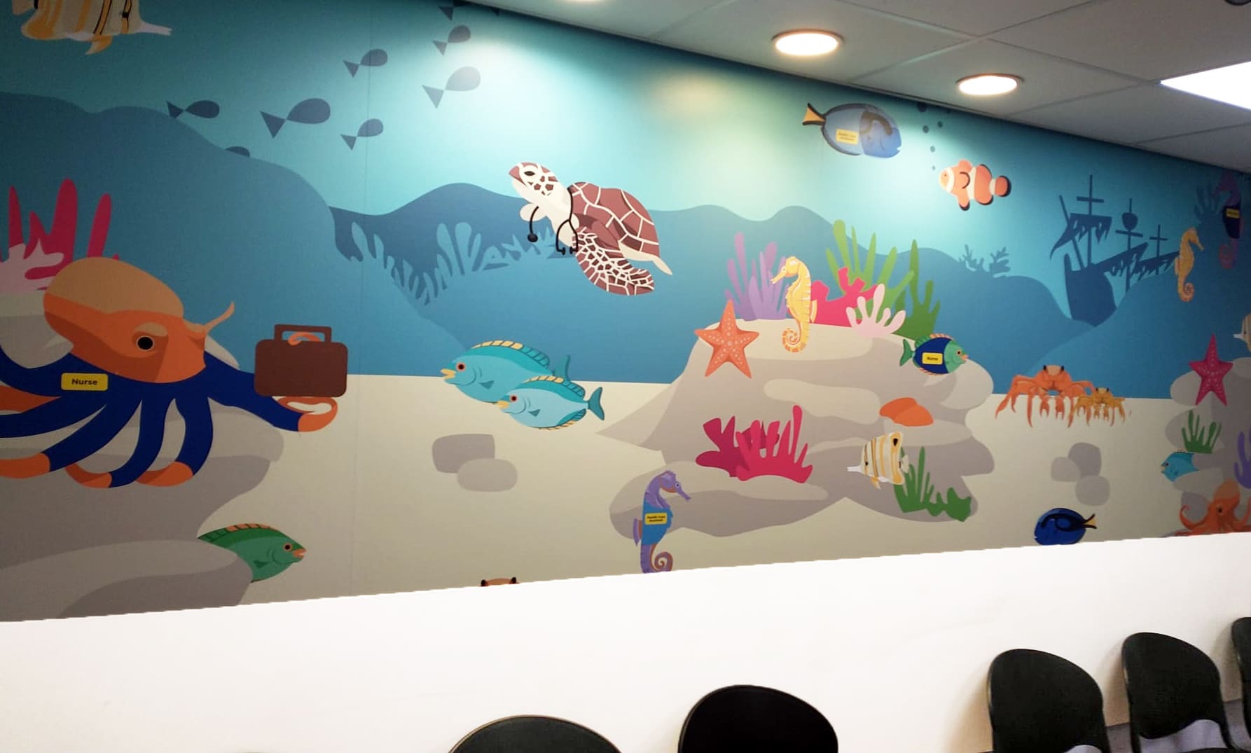 Frimley Park Hospital and UCA collaboration creates artwork for young ...